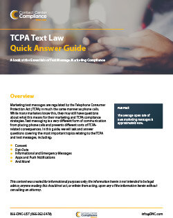 DNC TCPA Guides and Checklists