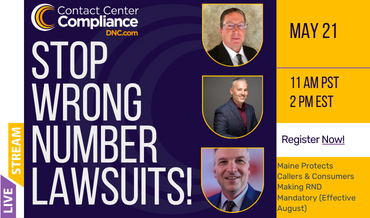 Stop Wrong Number Lawsuits! Maine Protects Callers & Consumers Making ...